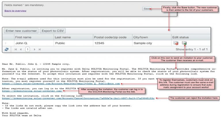 Solivia Gateway – Delta Support